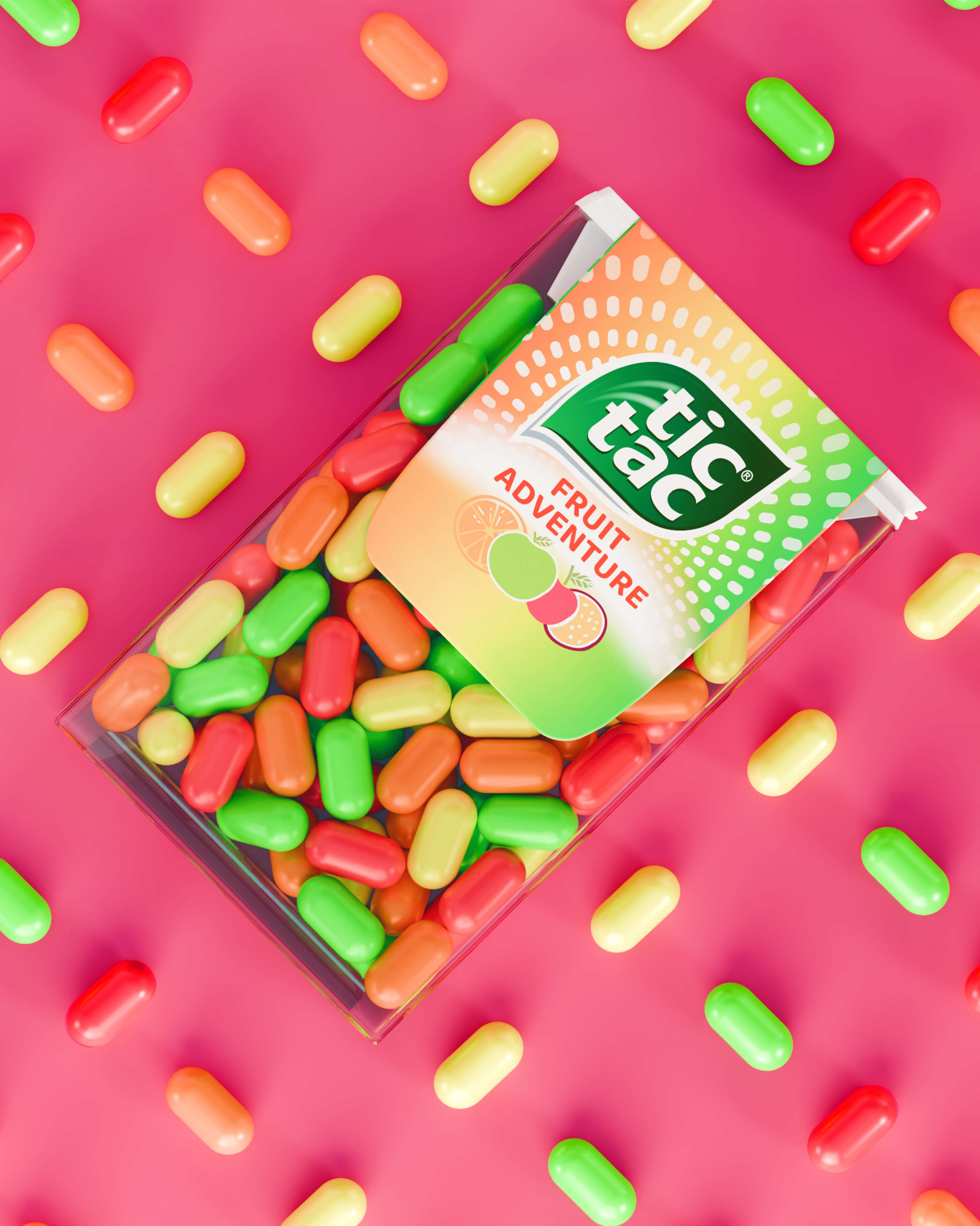 Tic Tac Candy Box 3D Model 3D Render, Digital Art by FC Dezignz