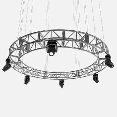 Circular Truss Stage Lighting Studio 2 - 3D Model by FCG Studio