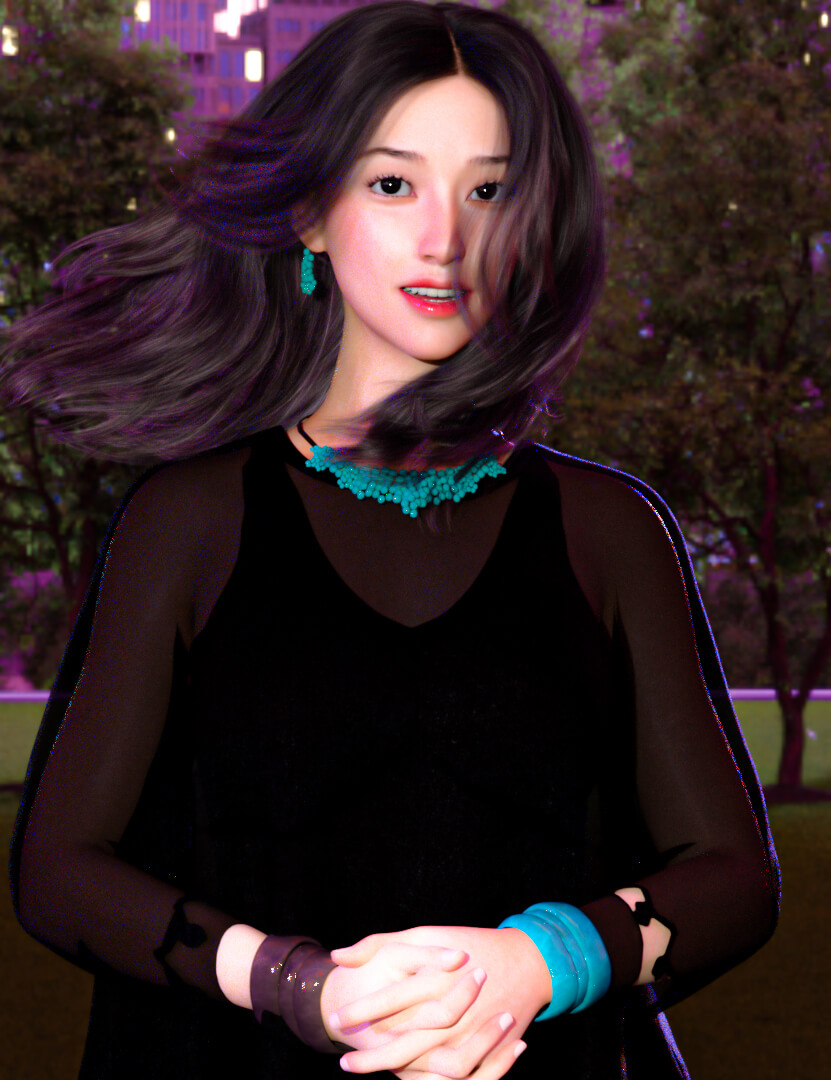 Fdf Hei Ran for G8F - Daz Content by FDFan