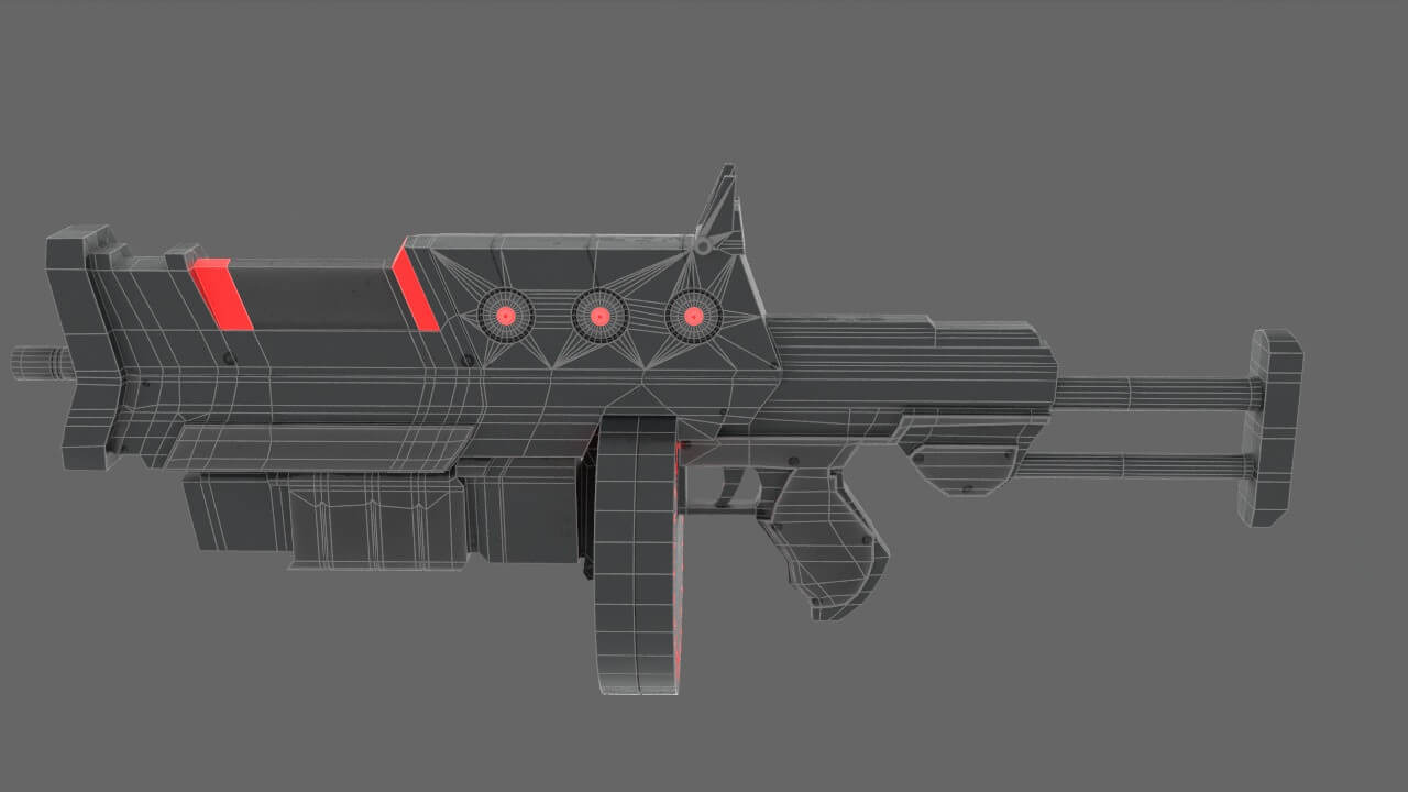 High-frequency Cannon MGJ-1549_XV77 3D Model by FedorGoglikov