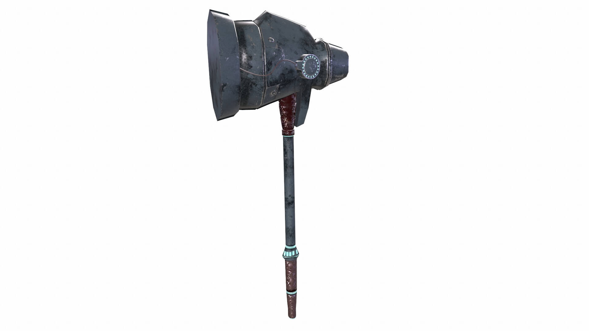 Hammer of The Magical Dwarf Anari - 3D Model by FedorGoglikov