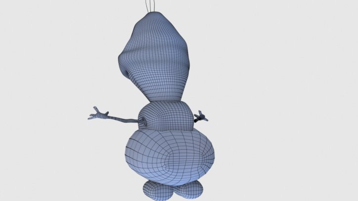 Olaf from Frozen - 3D Model by FedorGoglikov