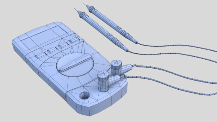 PM8233E Multimeter - 3D Model by FedorGoglikov