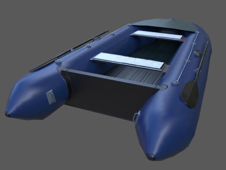 Russian Inflatable Boat Rocket 360 - 3D Model by FedorGoglikov