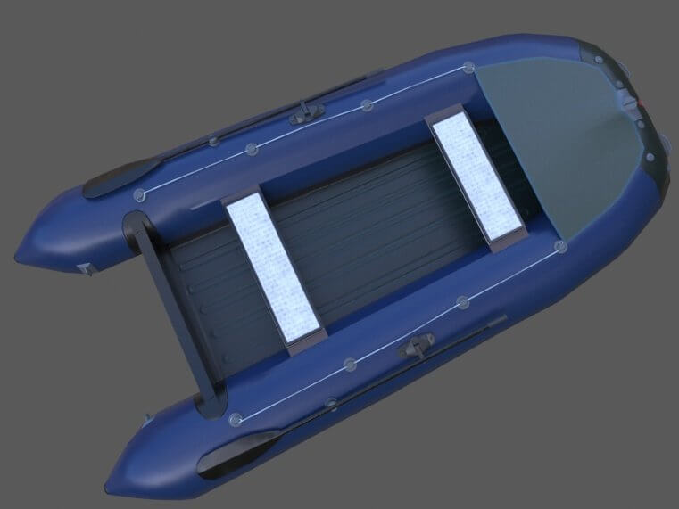Russian Inflatable Boat Rocket 360 - 3D Model by FedorGoglikov