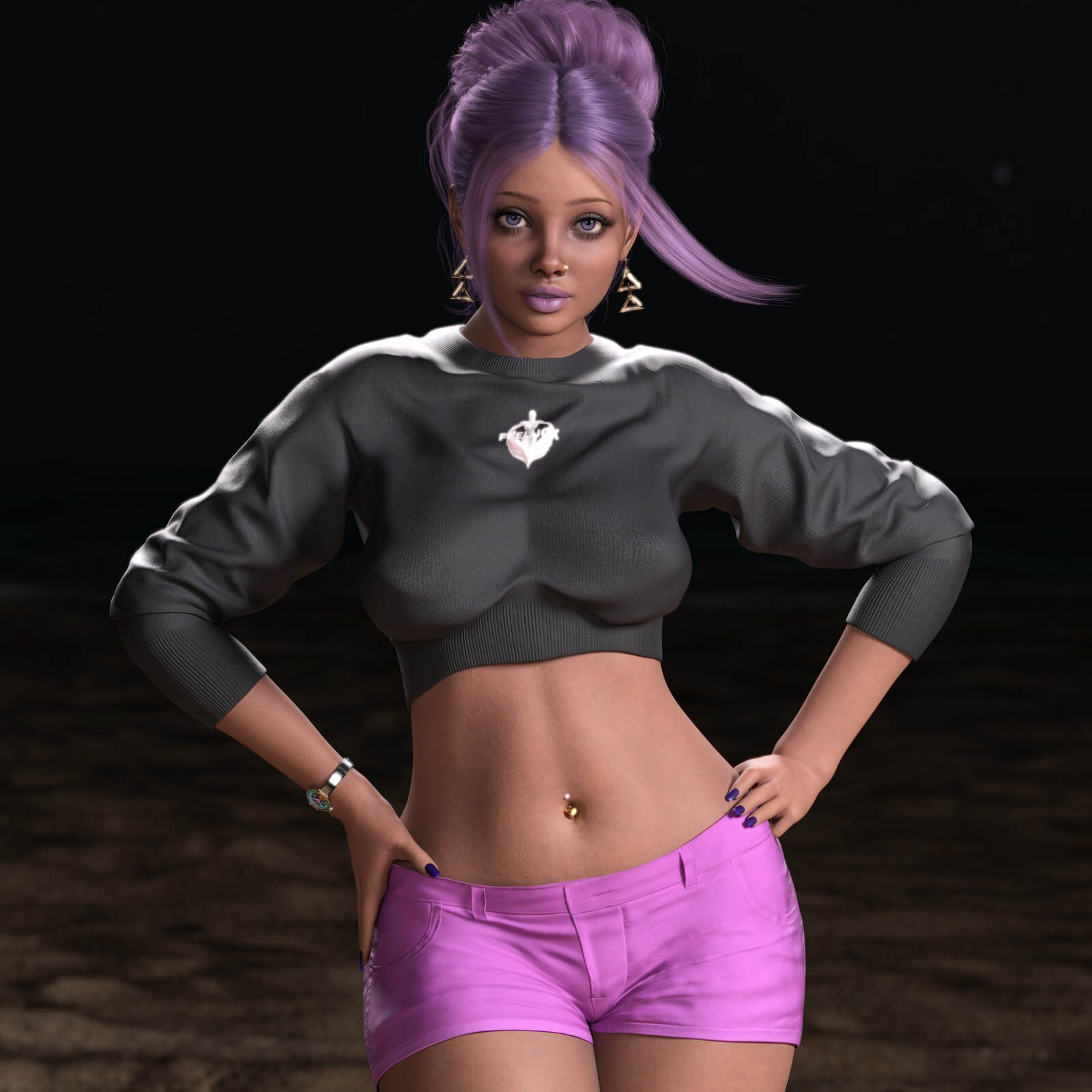 SCH Saily 9 - Jinnee for Genesis 9 Female Character Daz Content by Feeluck