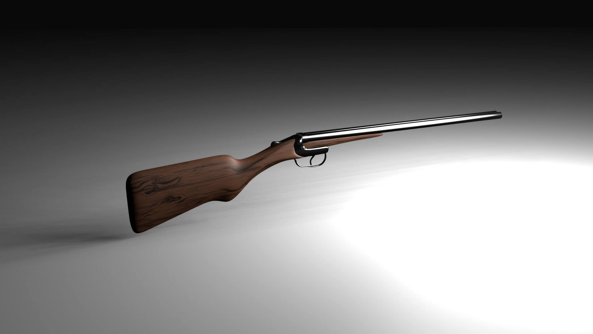 Shotgun - 3D Model by Fenler