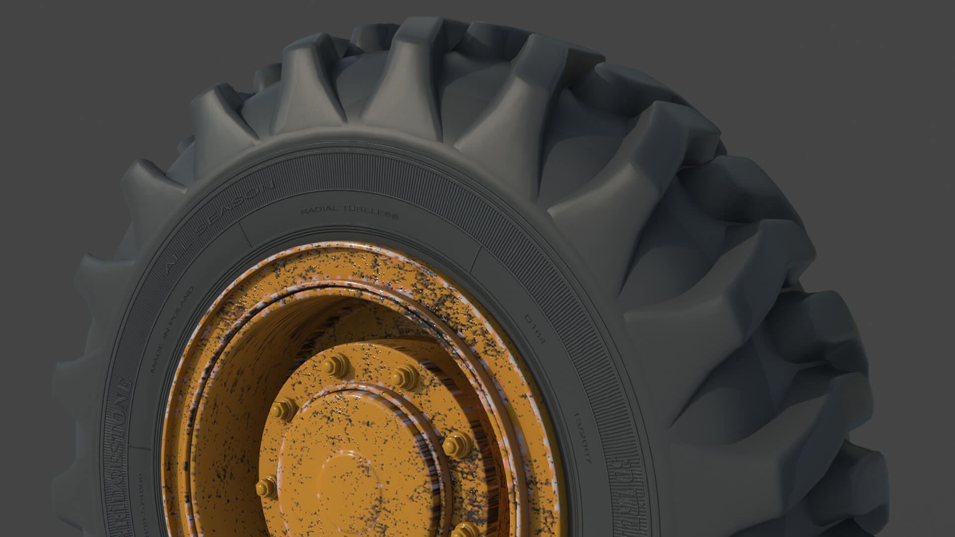 Big Wheel 1 - 3D Model by ferhatkose19