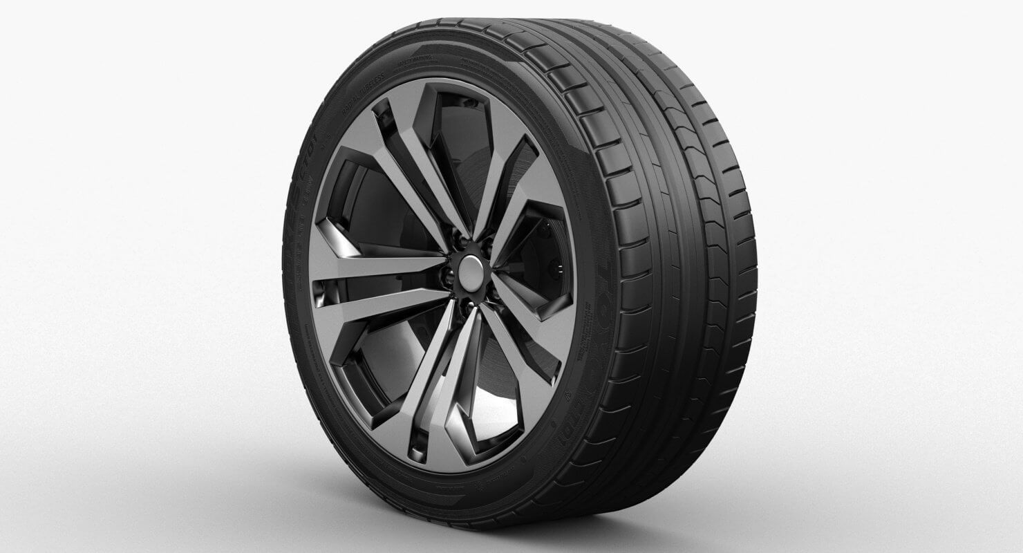 Car Wheel - 3D Model by ferhatkose19