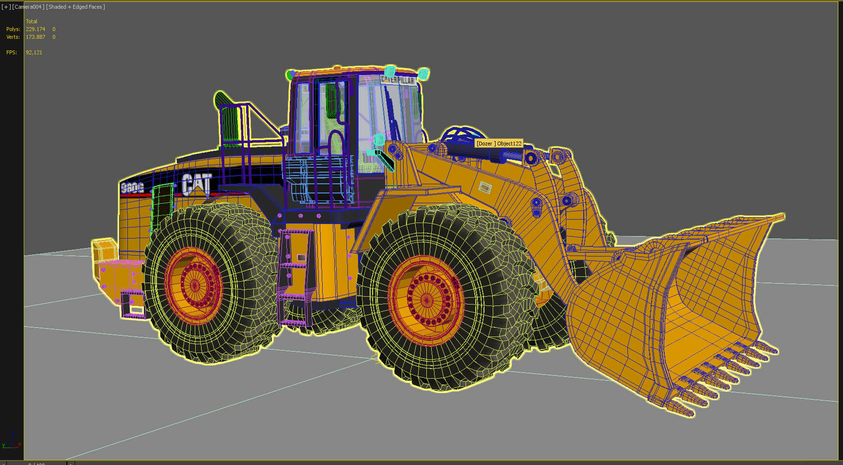 Caterpillar 980G Wheel Loader - 3D Model by ferhatkose19
