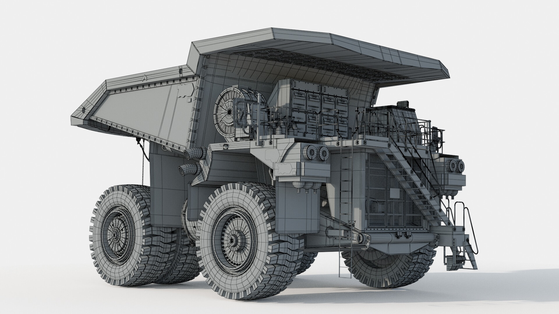 Caterpillar Cat 794 AC Mining Truck - 3D Model by ferhatkose19