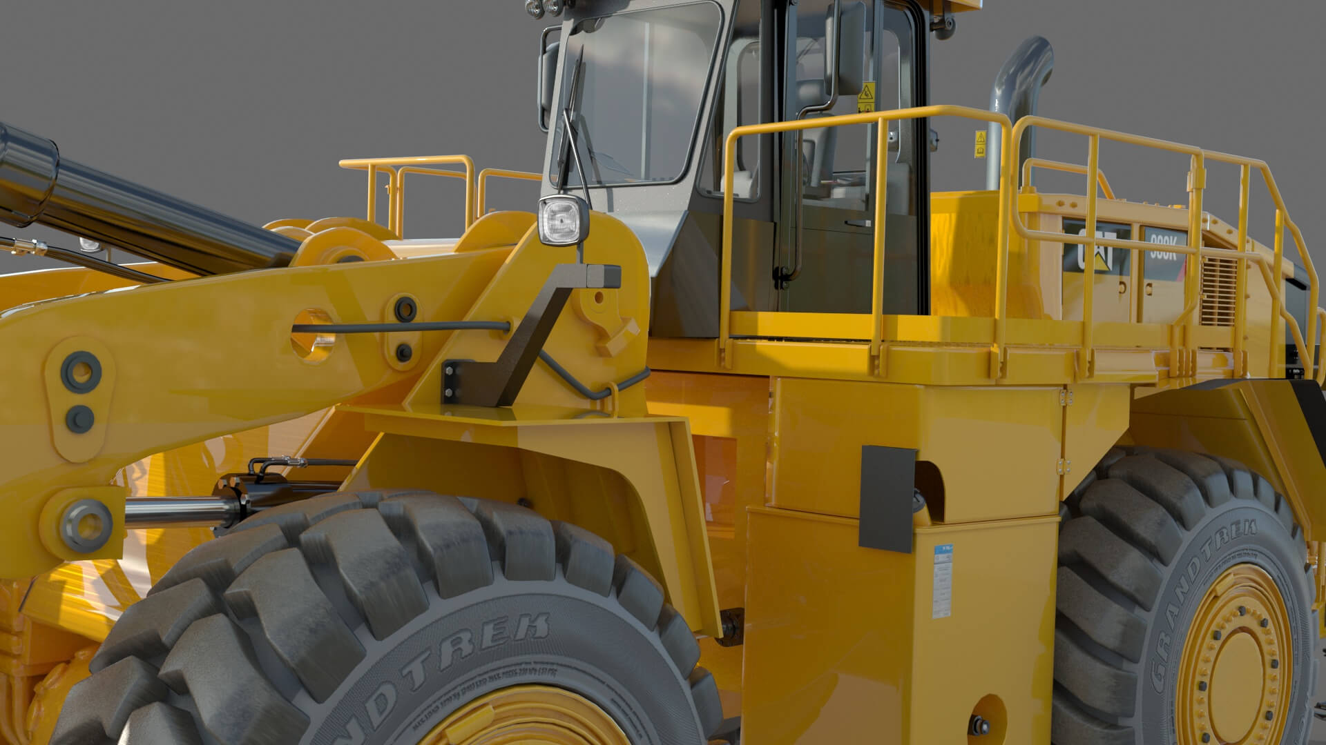 Caterpillar Cat 988K Wheel Loader - 3D Model by ferhatkose19