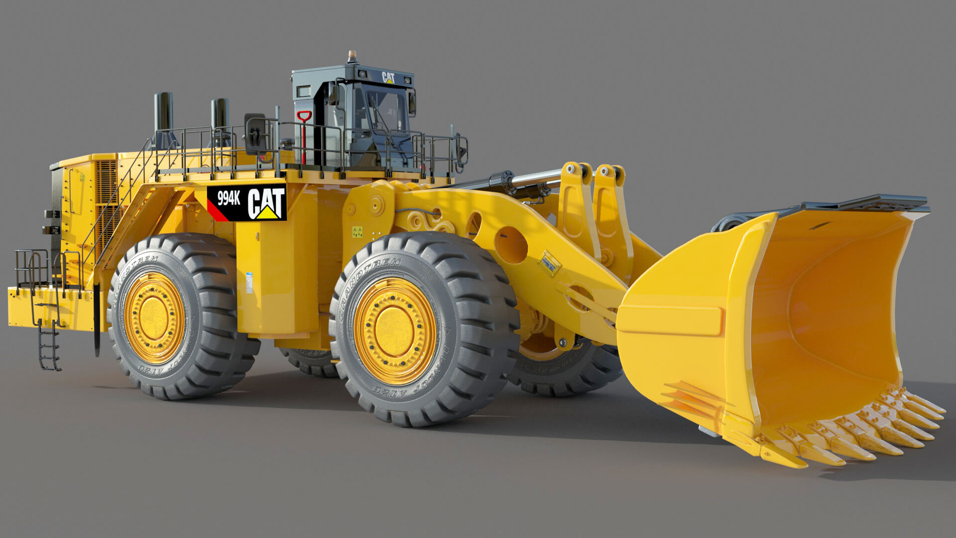 Caterpillar Cat 994K Wheel Loader - 3D Model by ferhatkose19