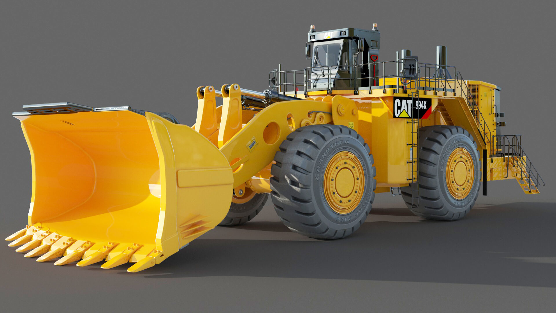 Caterpillar Cat 994K Wheel Loader - 3D Model by ferhatkose19