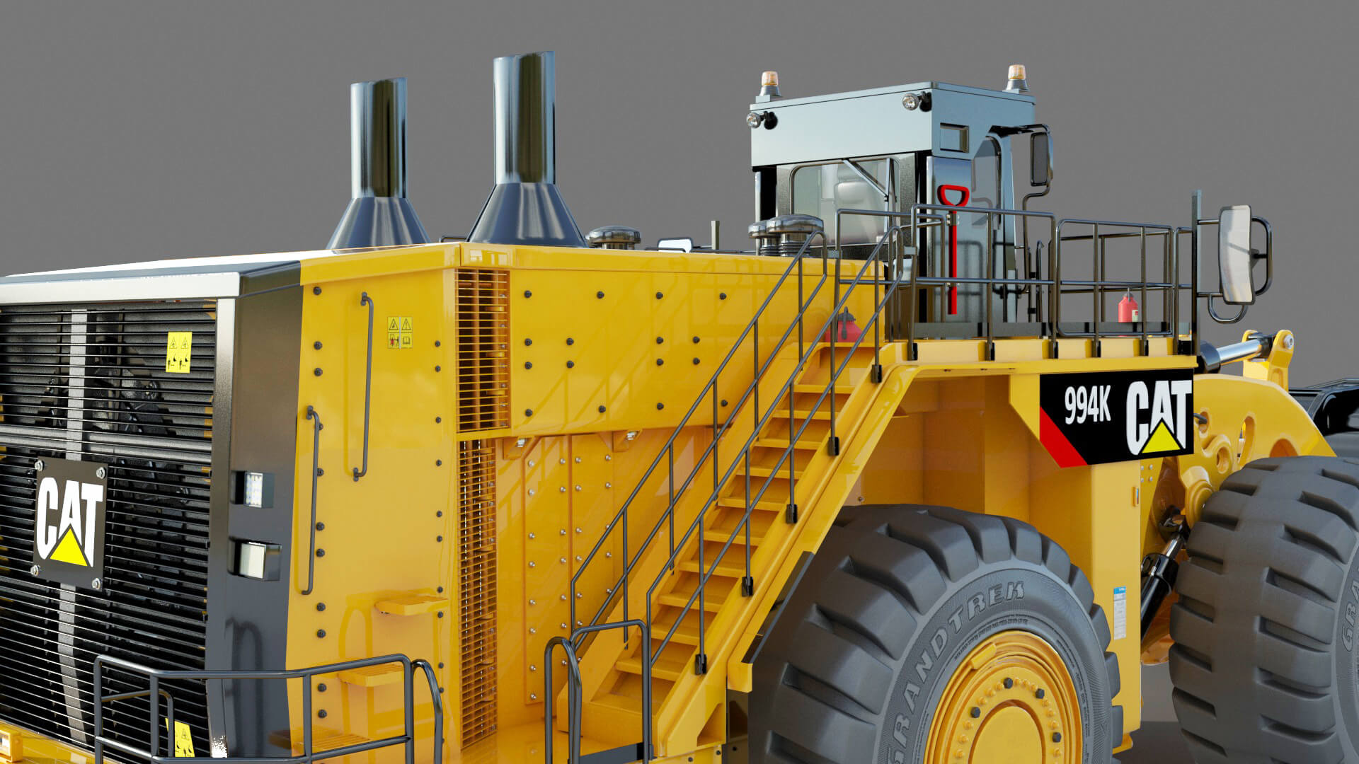 Caterpillar Cat 994K Wheel Loader - 3D Model by ferhatkose19