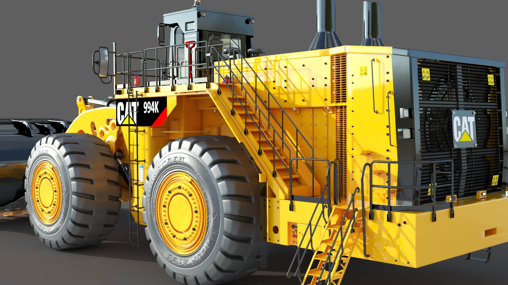 Caterpillar Cat 994K Wheel Loader - 3D Model by ferhatkose19