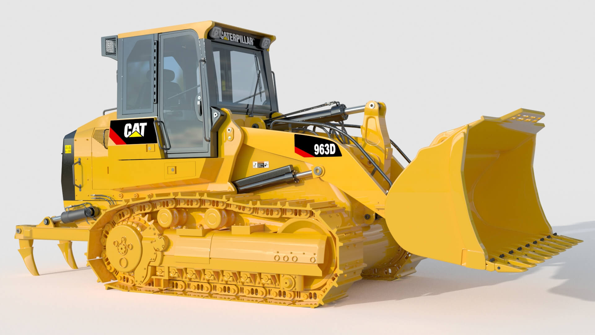 Caterpillar Crawler Loaders 963D - 3D Model by ferhatkose19