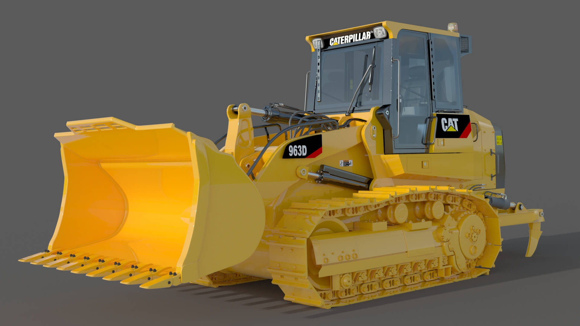 Caterpillar Crawler Loaders 963D - 3D Model by ferhatkose19