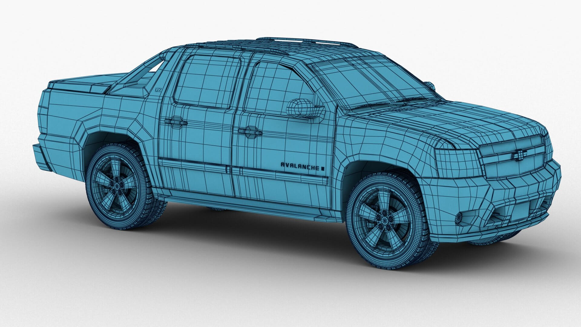 Chevrolet Avalanche - 3D Model by ferhatkose19