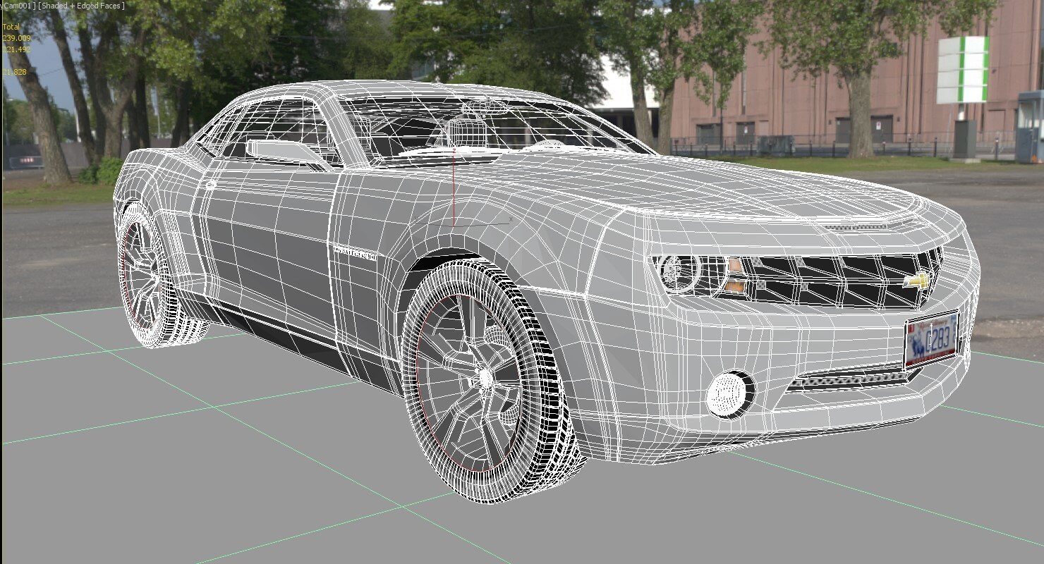 Chevrolet Camaro - 3D Model by ferhatkose19