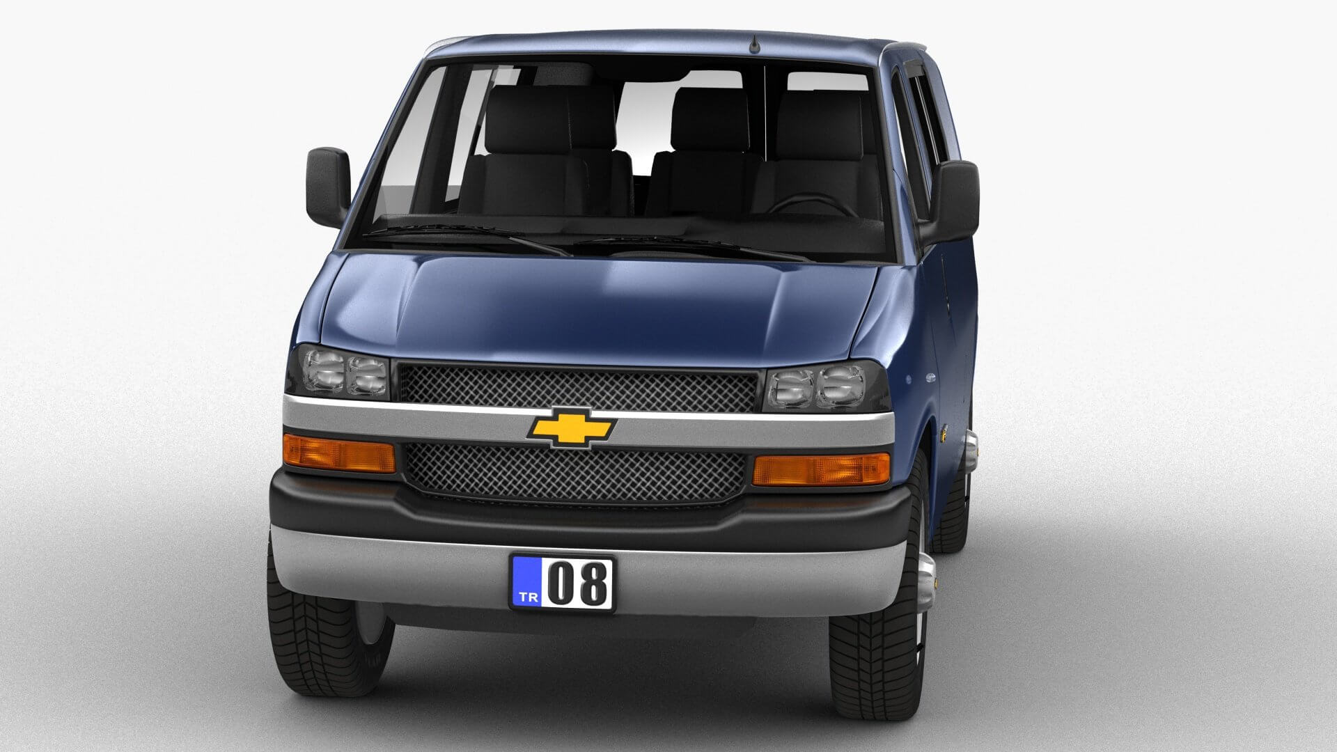 Chevrolet Express Van - 3D Model by ferhatkose19
