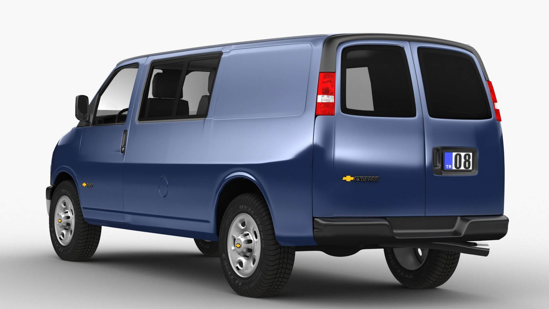 Chevrolet Express Van - 3D Model by ferhatkose19