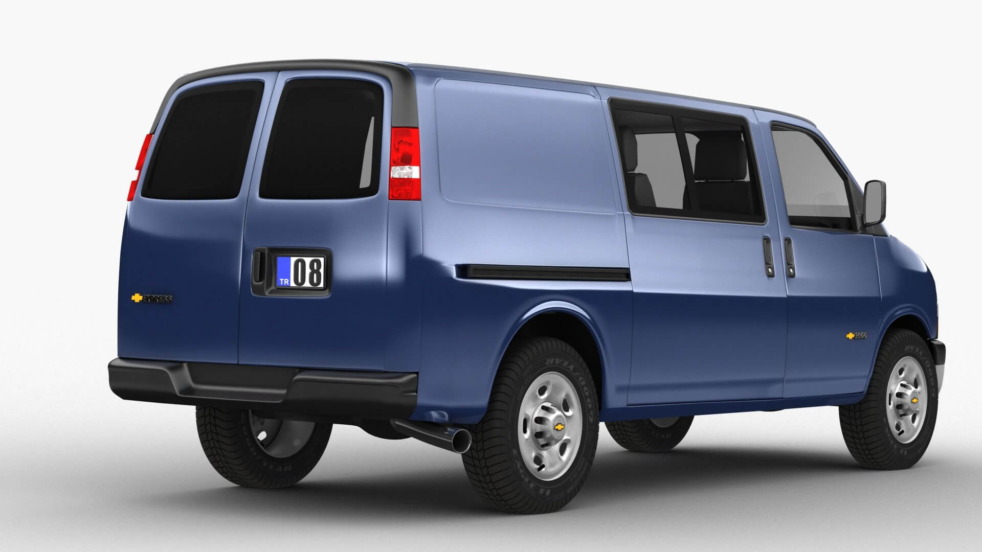Chevrolet Express Van - 3D Model by ferhatkose19