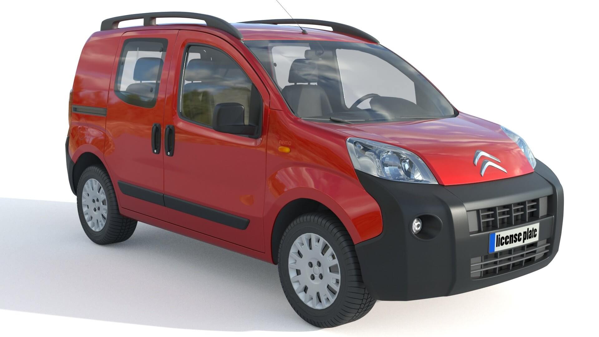 Citroen Nemo Combi 1.4 HDI SX Plus - 3D Model by ferhatkose19