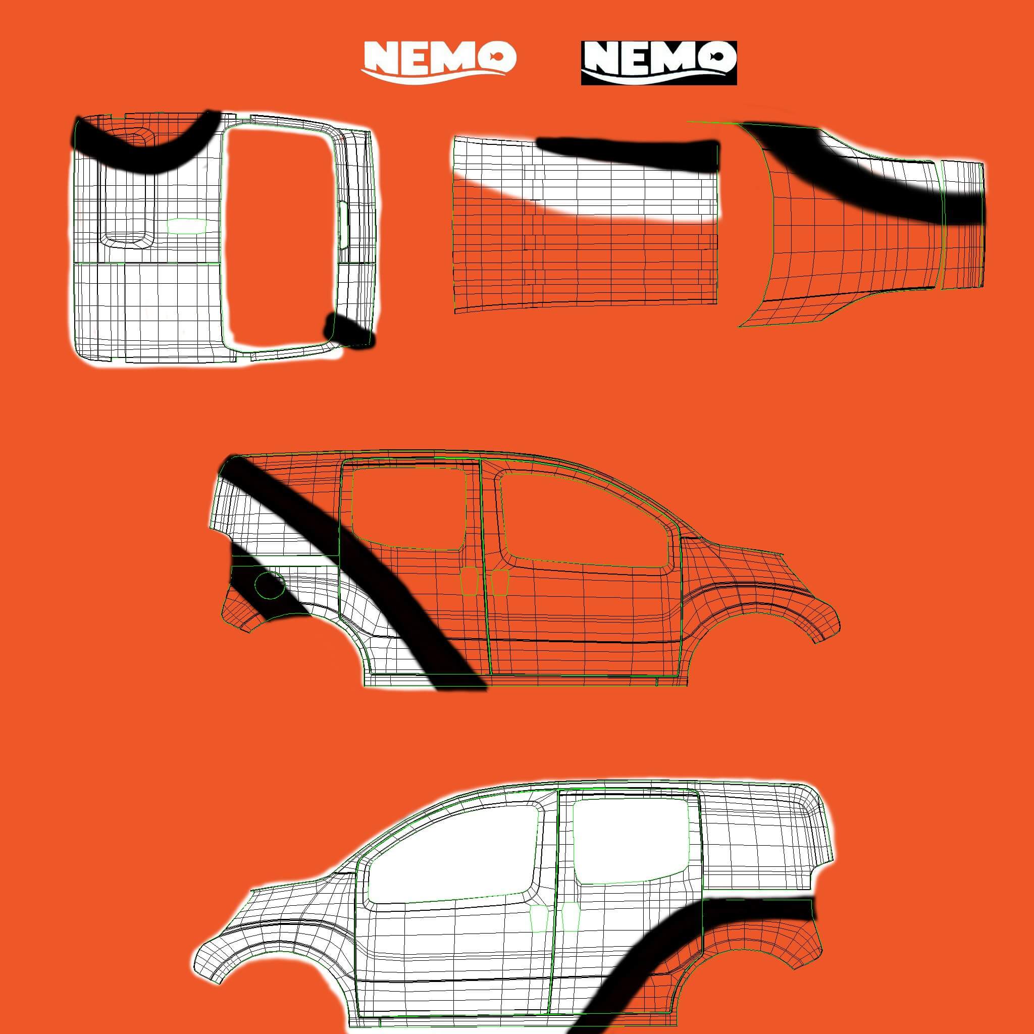 Citroen Nemo Concetto - 3D Model by ferhatkose19