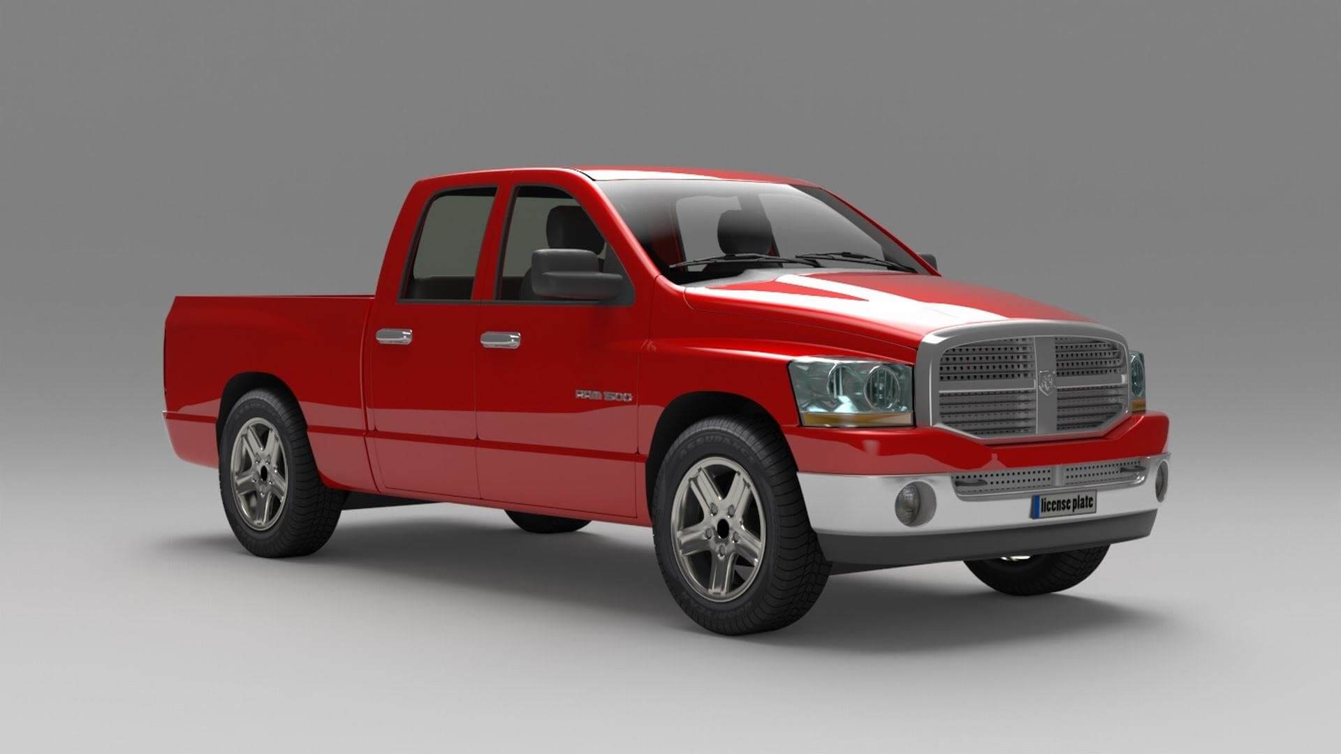 Dodge Ram 1500 - 3D Model by ferhatkose19