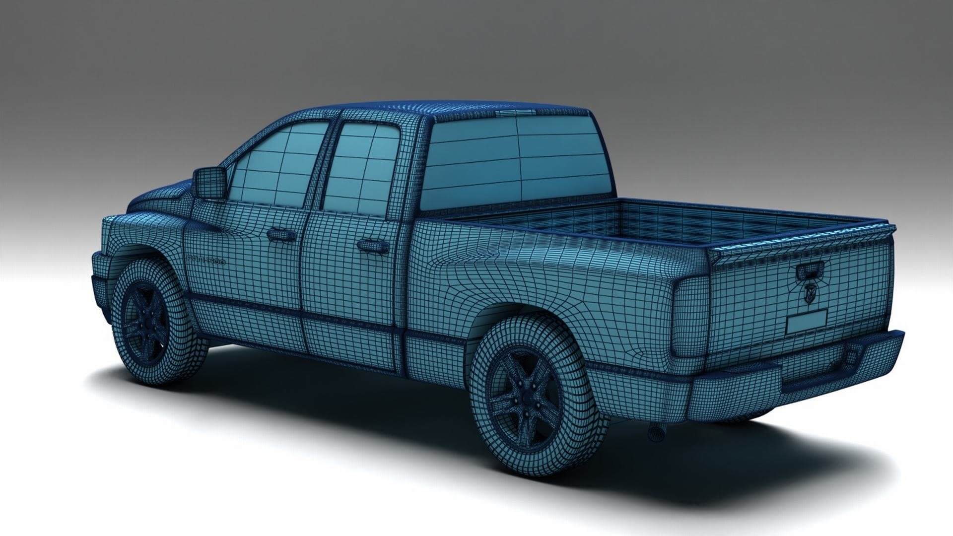 Dodge Ram 1500 - 3D Model by ferhatkose19