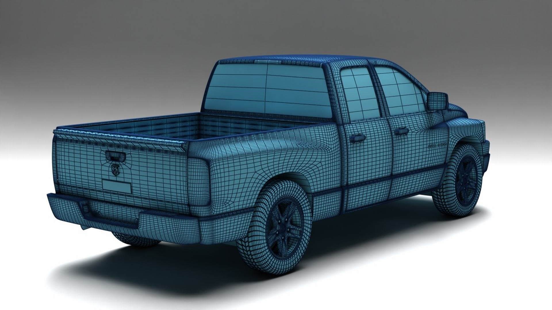 Dodge Ram 1500 - 3D Model by ferhatkose19