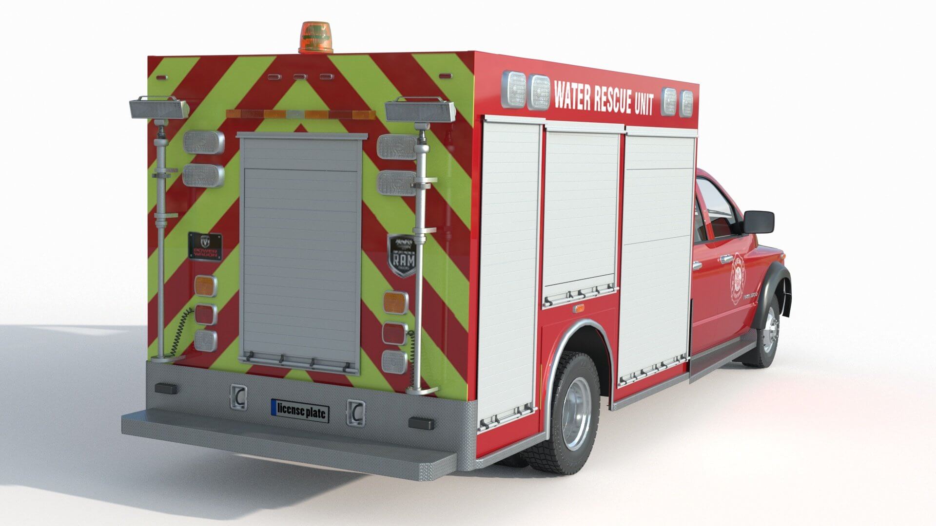 Dodge Ram Fire - 3D Model by ferhatkose19