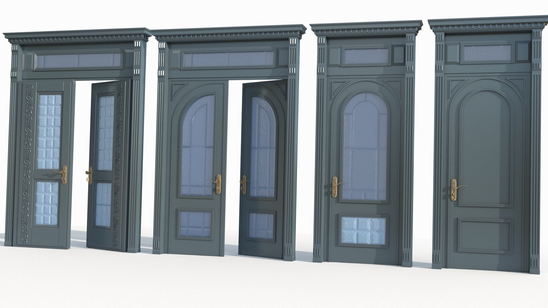 Doors Interior 04 - 3D Model by ferhatkose19