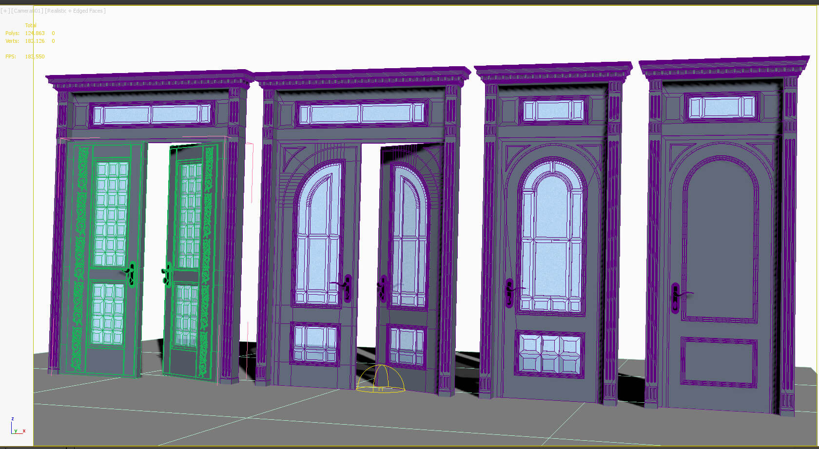 Doors Interior 04 - 3D Model by ferhatkose19