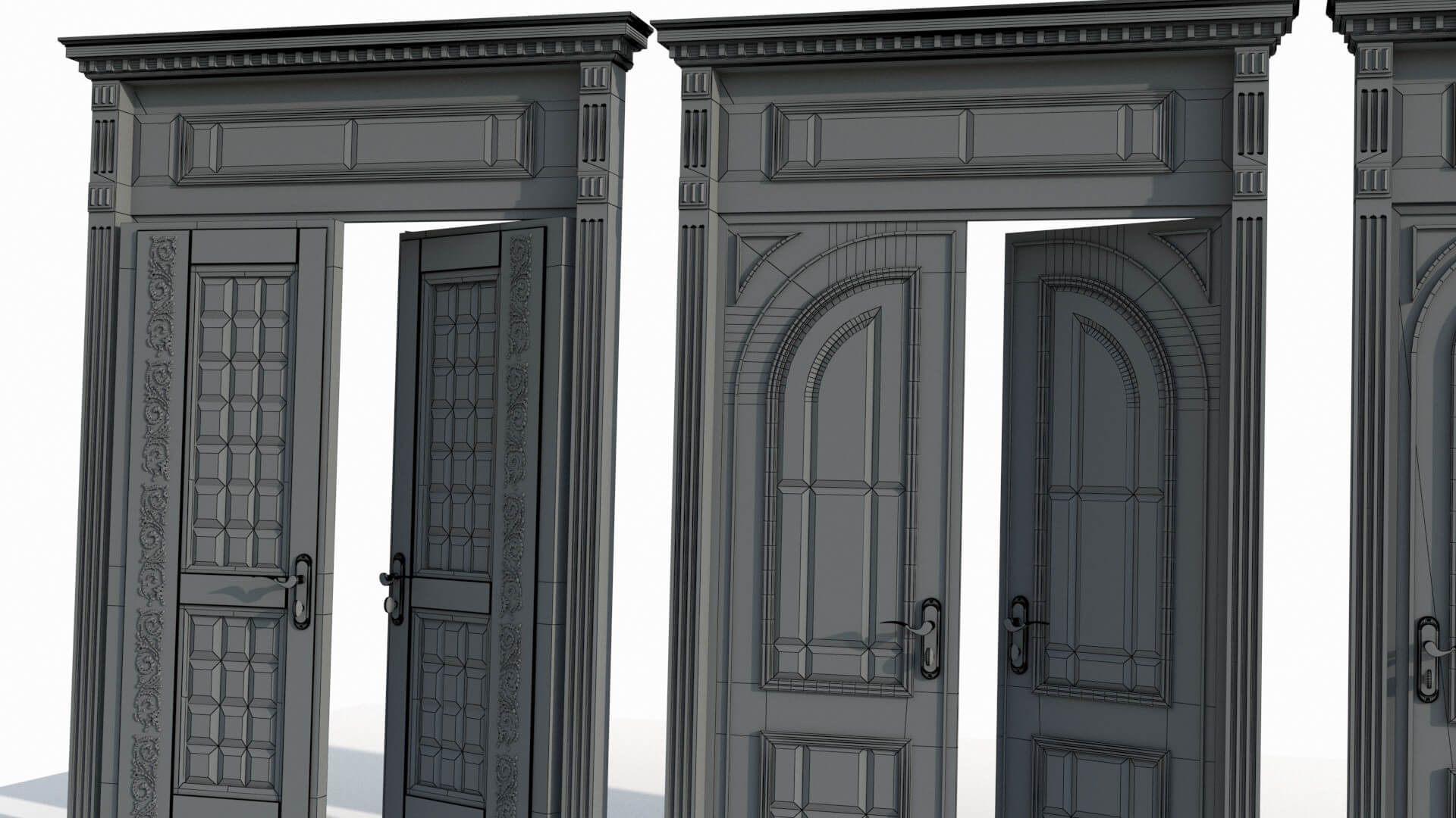 Doors Interior 04 - 3D Model by ferhatkose19