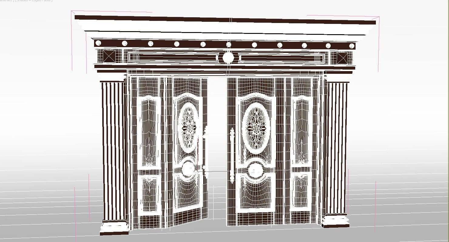 Double Door 02 - 3D Model by ferhatkose19