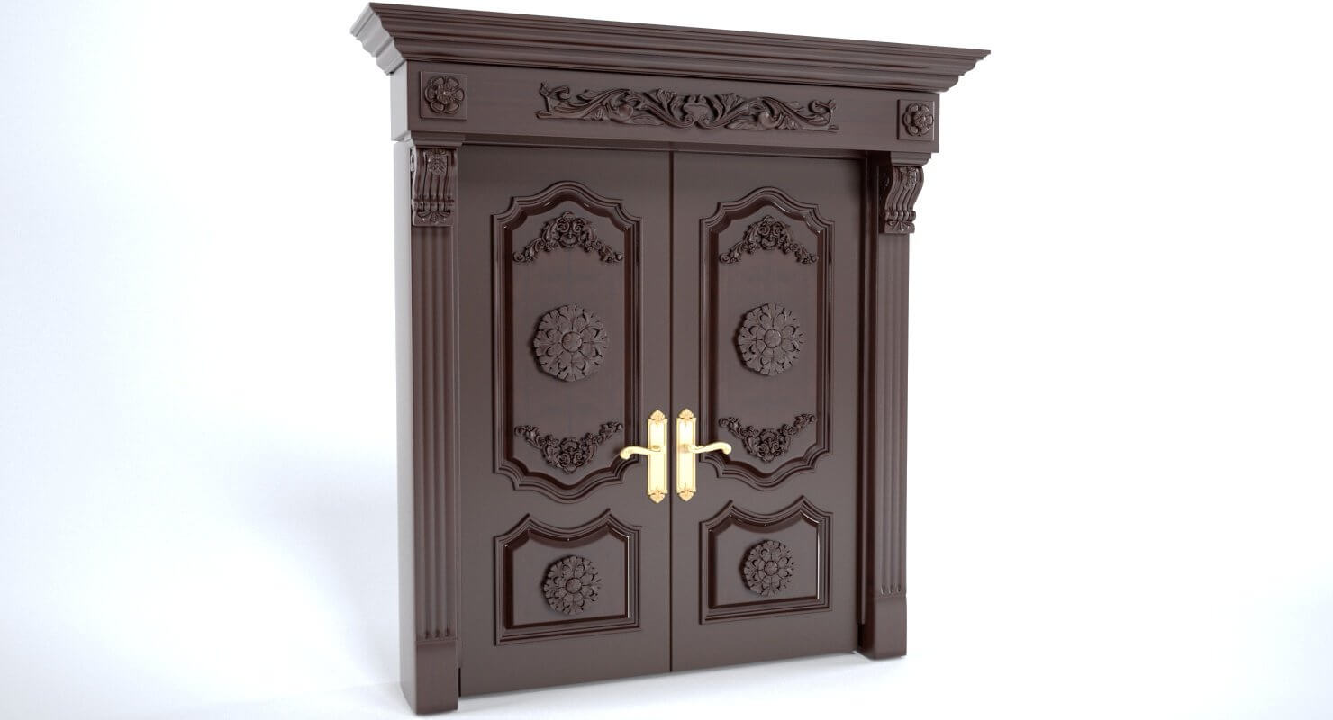 Double Door - 3D Model by ferhatkose19