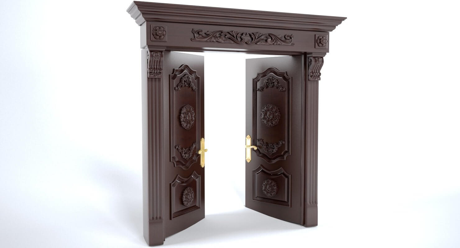 Double Door - 3D Model by ferhatkose19