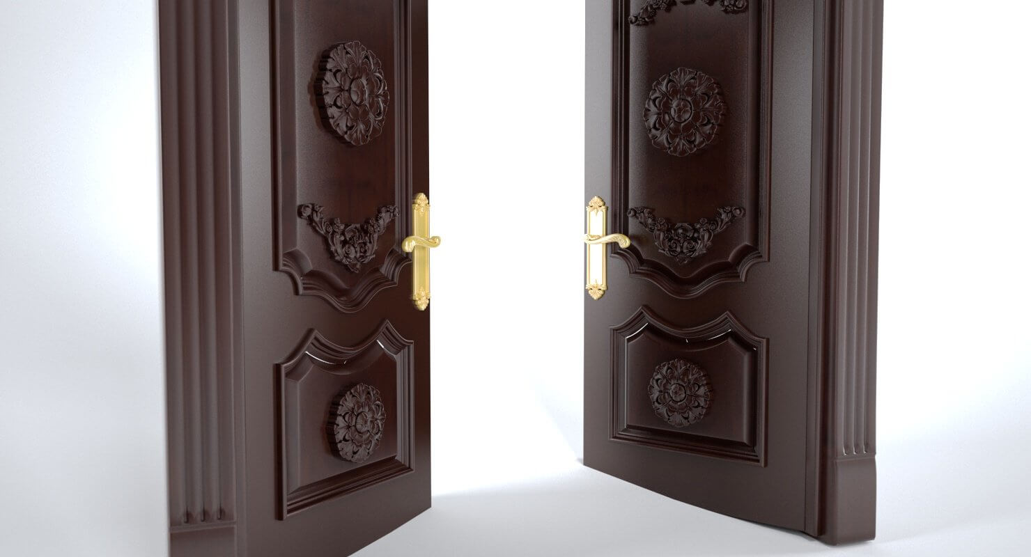 Double Door - 3D Model by ferhatkose19