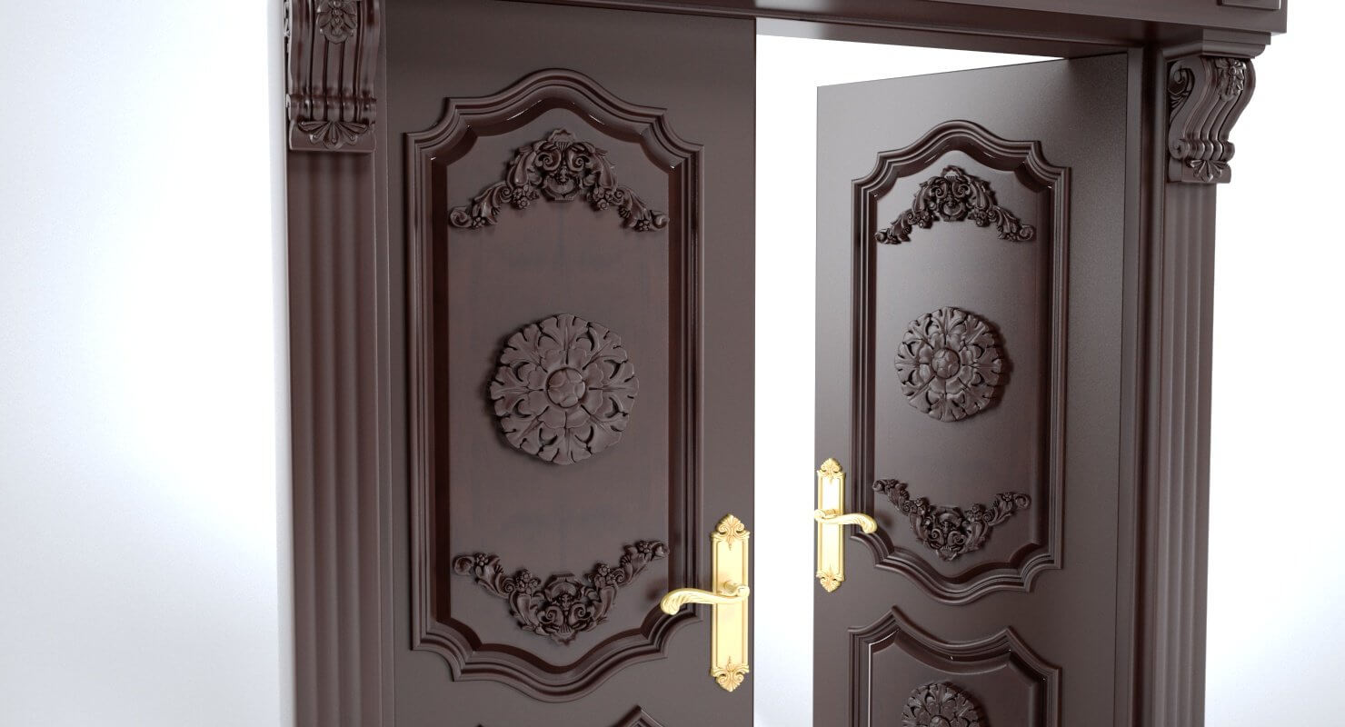 Double Door - 3D Model by ferhatkose19