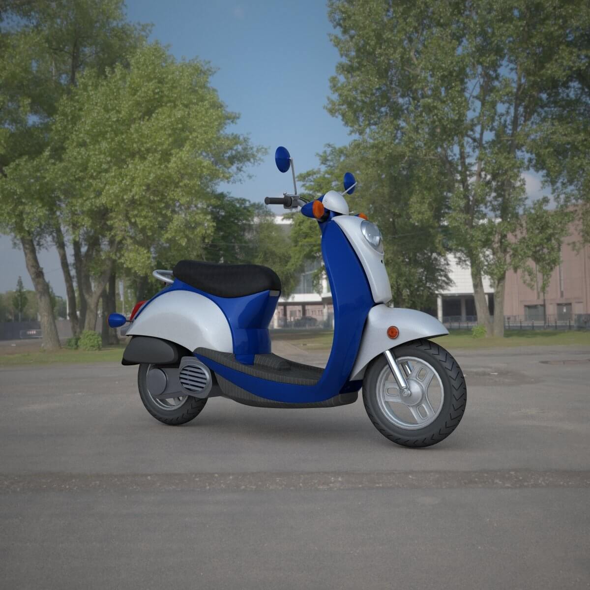 Electric Motorcycle - 3D Model by ferhatkose19
