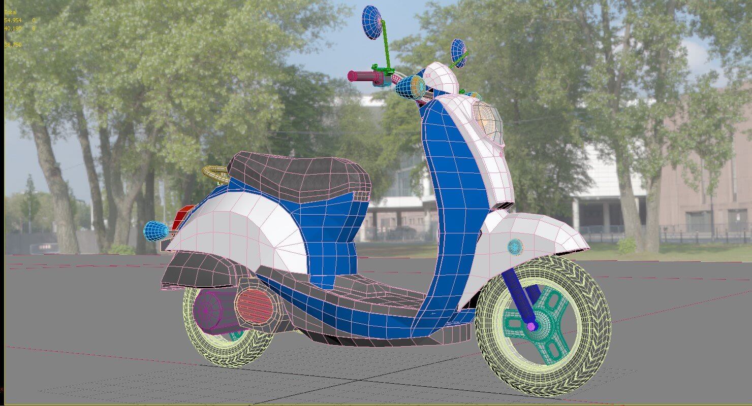 Electric Motorcycle - 3D Model by ferhatkose19