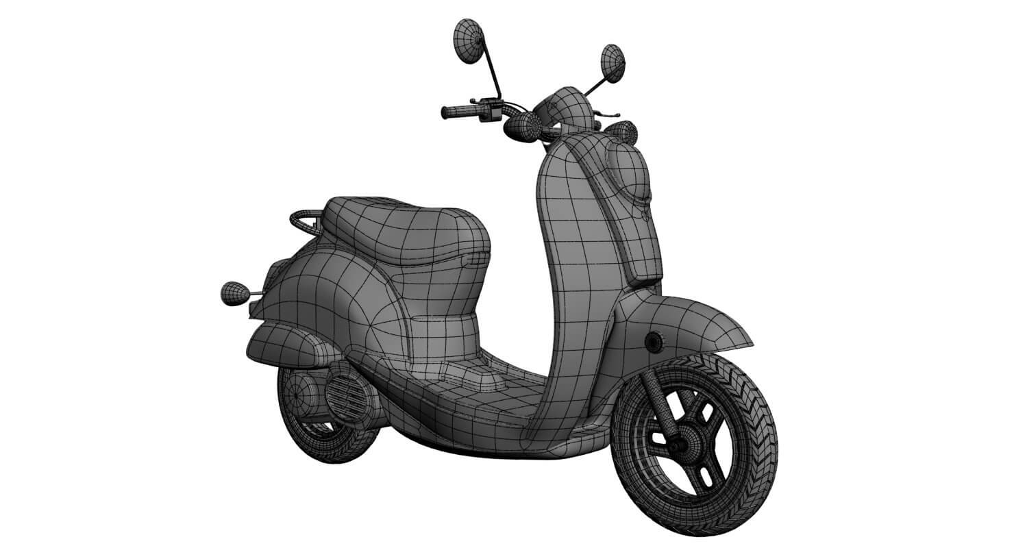 Electric Motorcycle - 3D Model by ferhatkose19