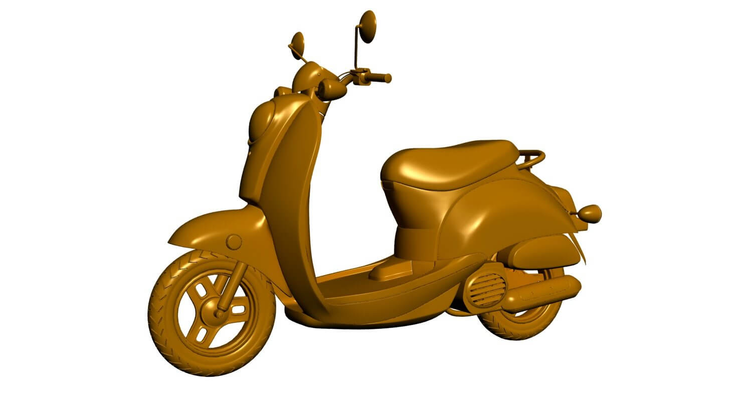 Electric Motorcycle - 3D Model by ferhatkose19
