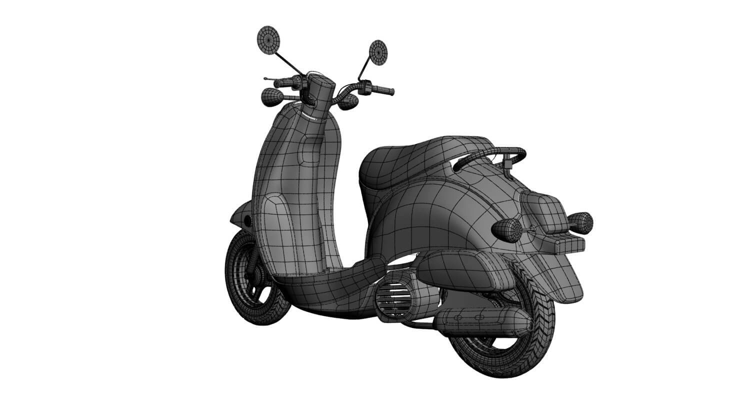 Electric Motorcycle - 3D Model by ferhatkose19