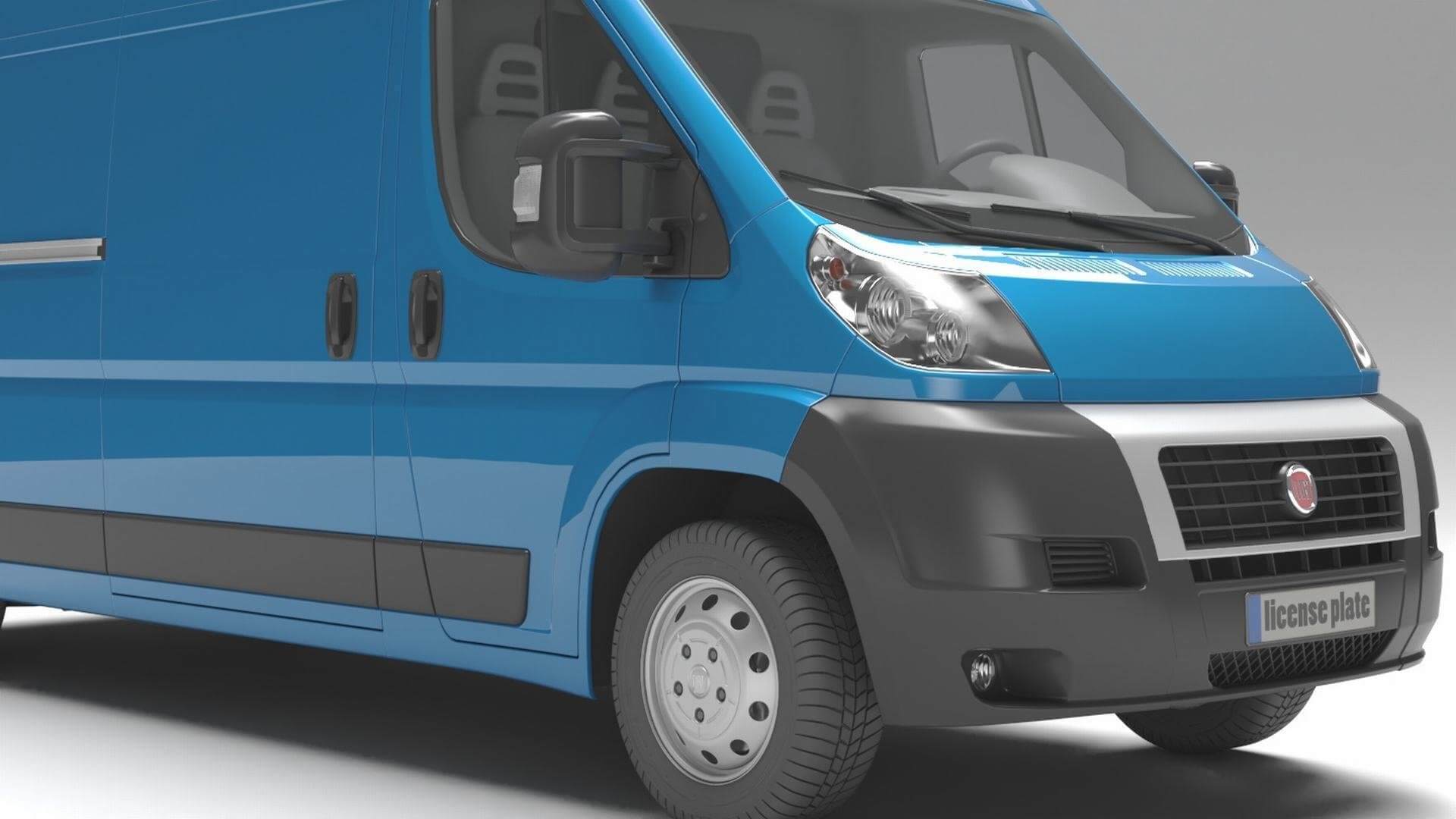 Fiat Ducato Van Panelvan - 3D Model by ferhatkose19