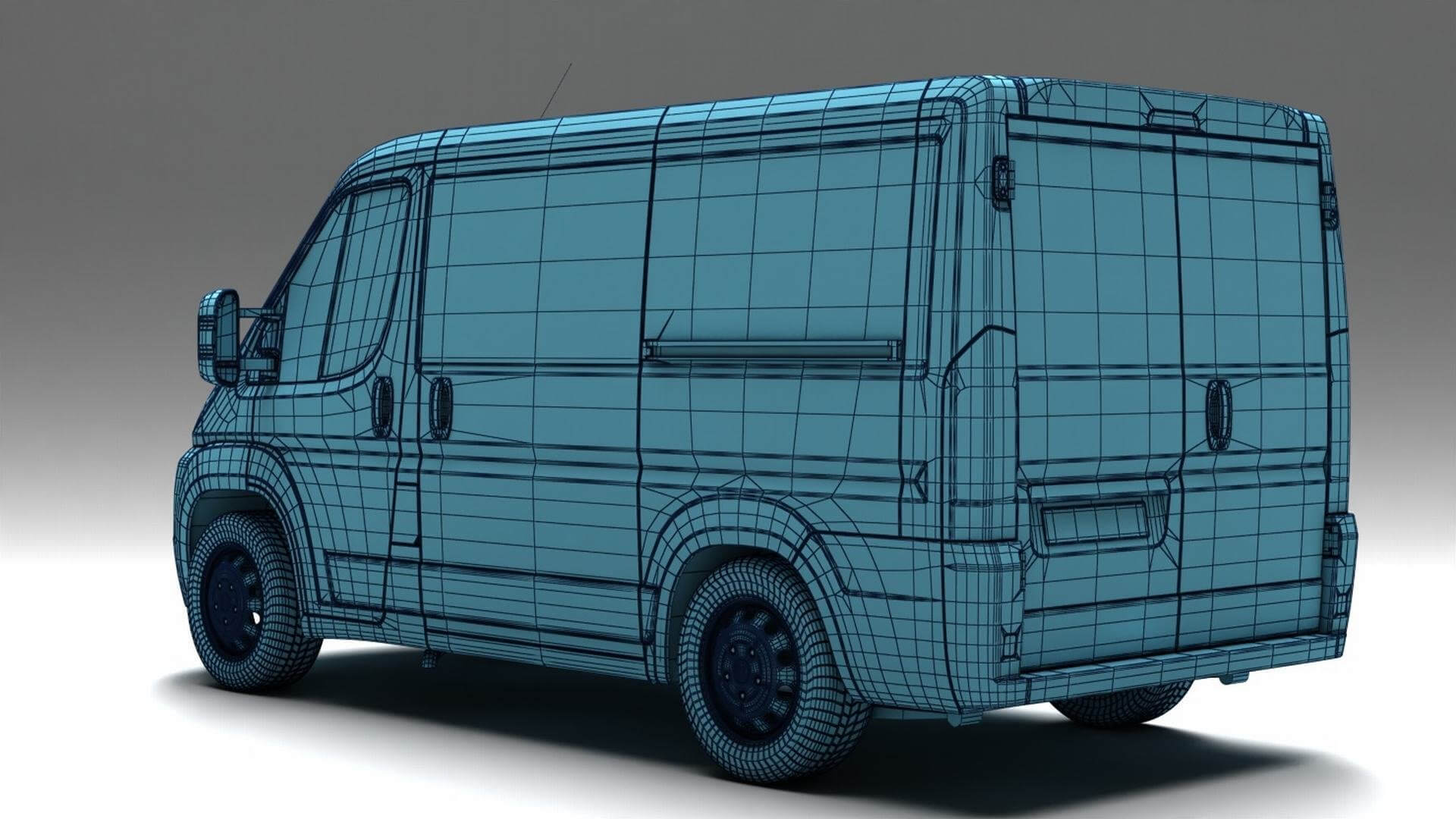 Fiat Ducato Van - 3D Model by ferhatkose19