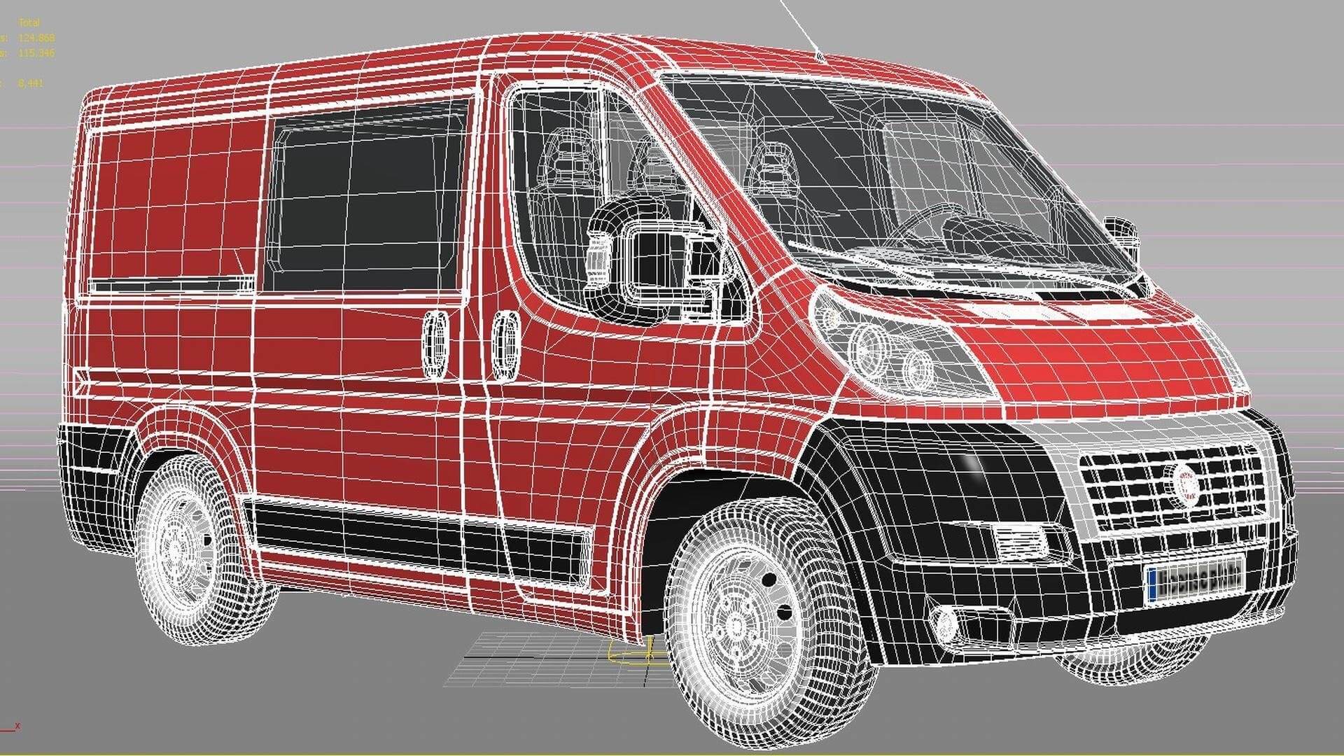 Fiat Ducato Van - 3D Model by ferhatkose19