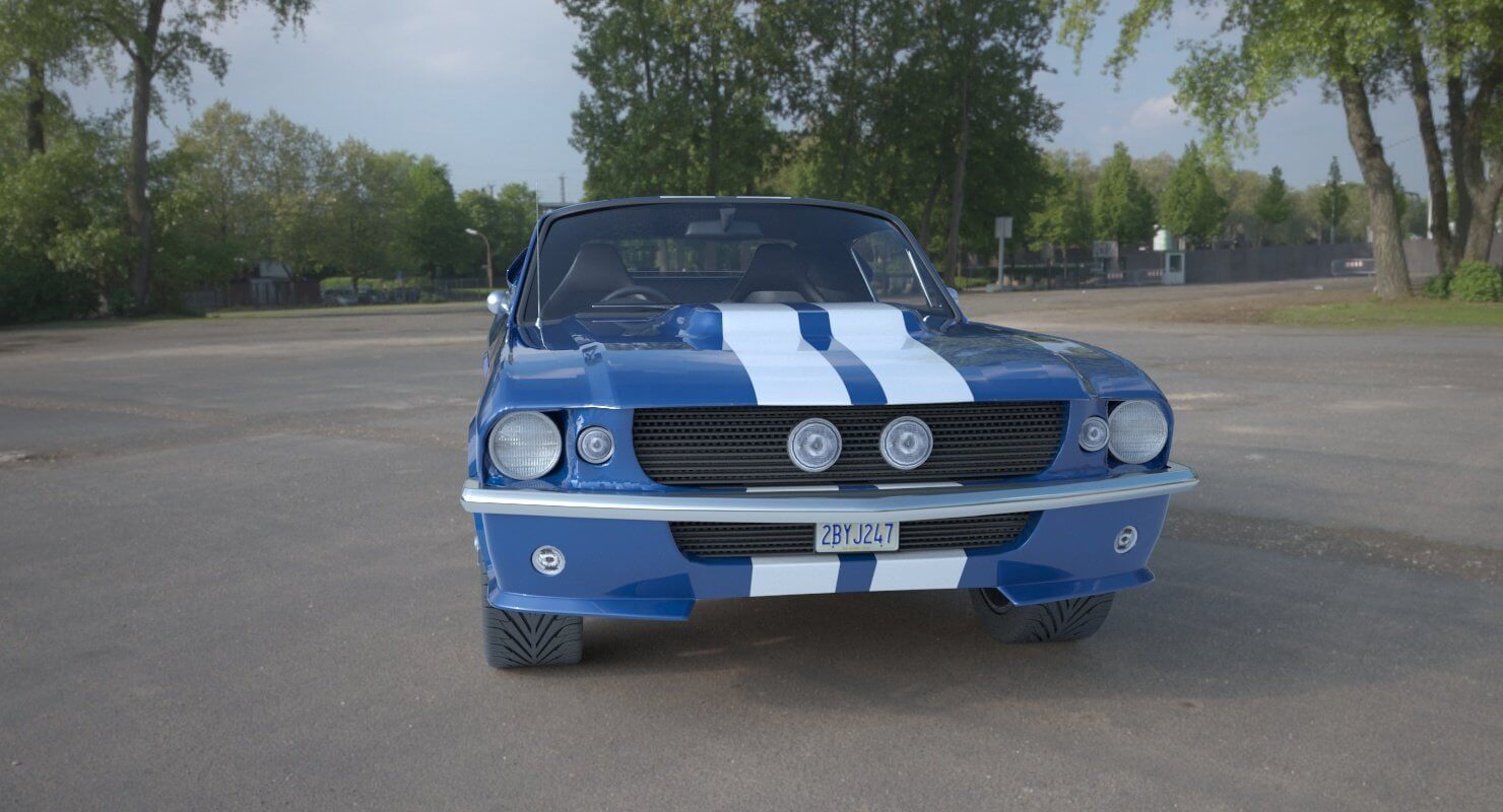 Ford Mustang Shelby GT 360 - 3D Model by ferhatkose19